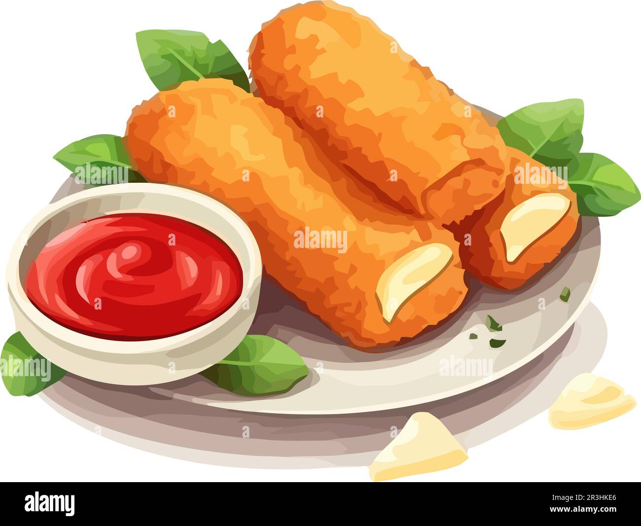 Mozzarella Cheese Sticks Clip Art A Mixture Of Mozzarella Sticks,