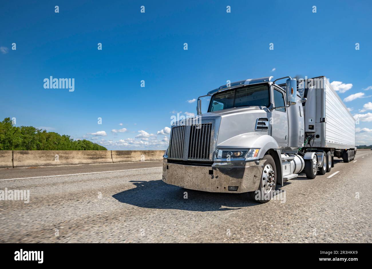 Semi Truck Trailer Profile