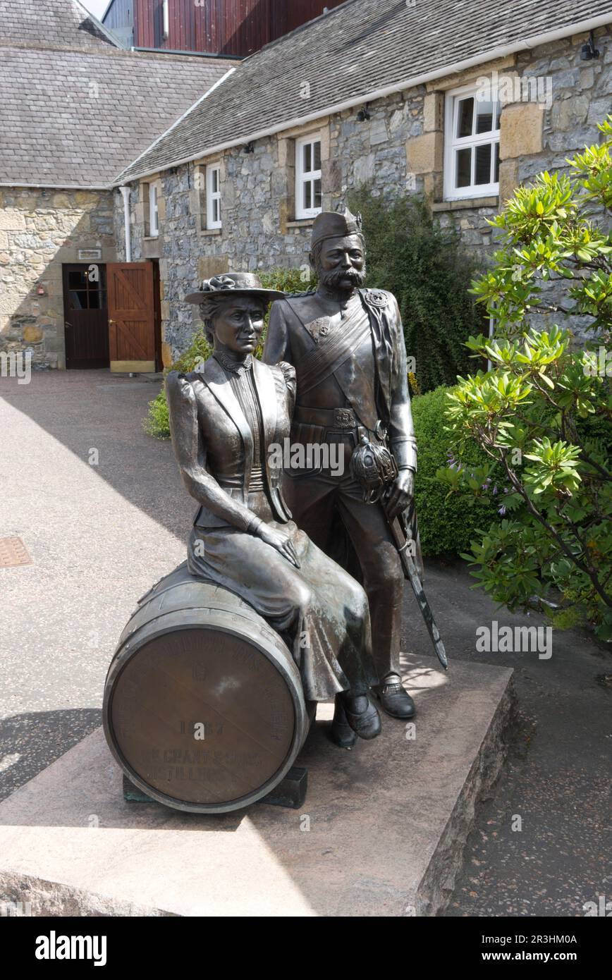 Glenfiddich, whisky, distillery, Dufftown, Highland, Scotland, Great ...