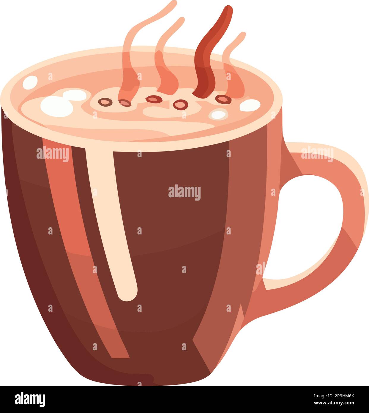 Holds coffee Stock Vector Images - Alamy