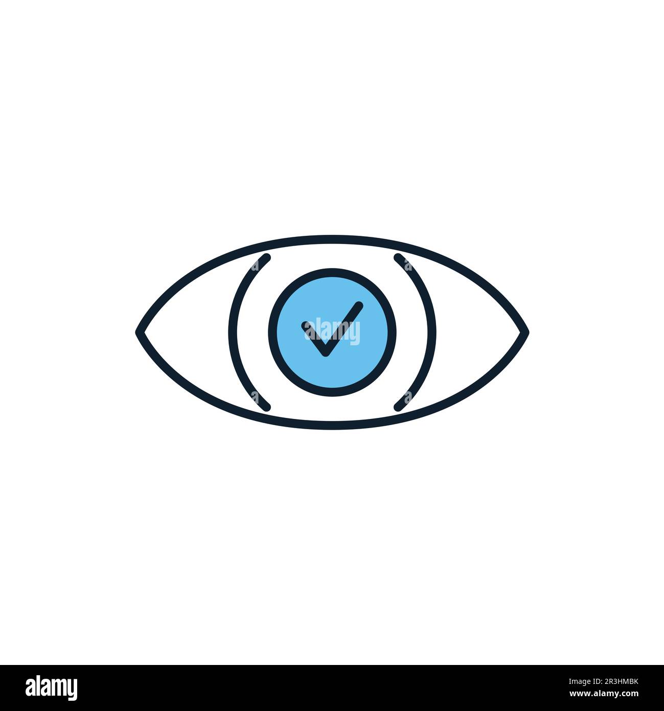 Illustration normal vision light hi-res stock photography and images ...
