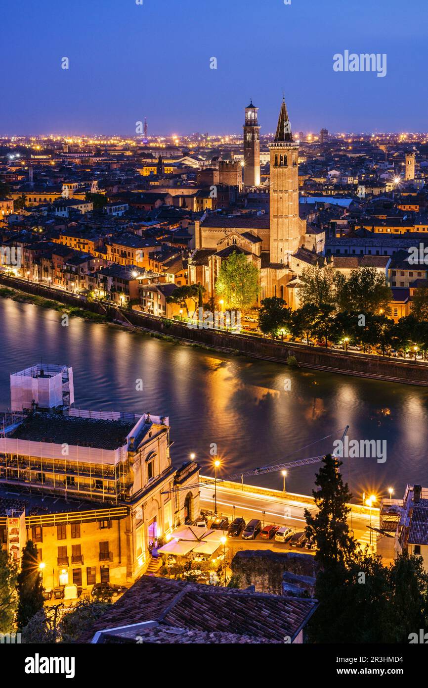Iglesia de santa anastasia verona hi-res stock photography and images - Alamy
