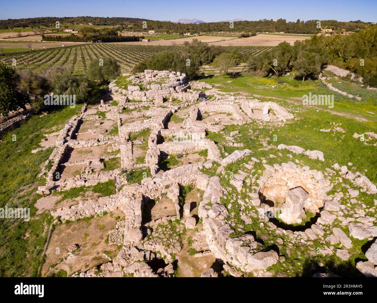 Son Fornés, archaeological site of prehistoric era, built in the ...