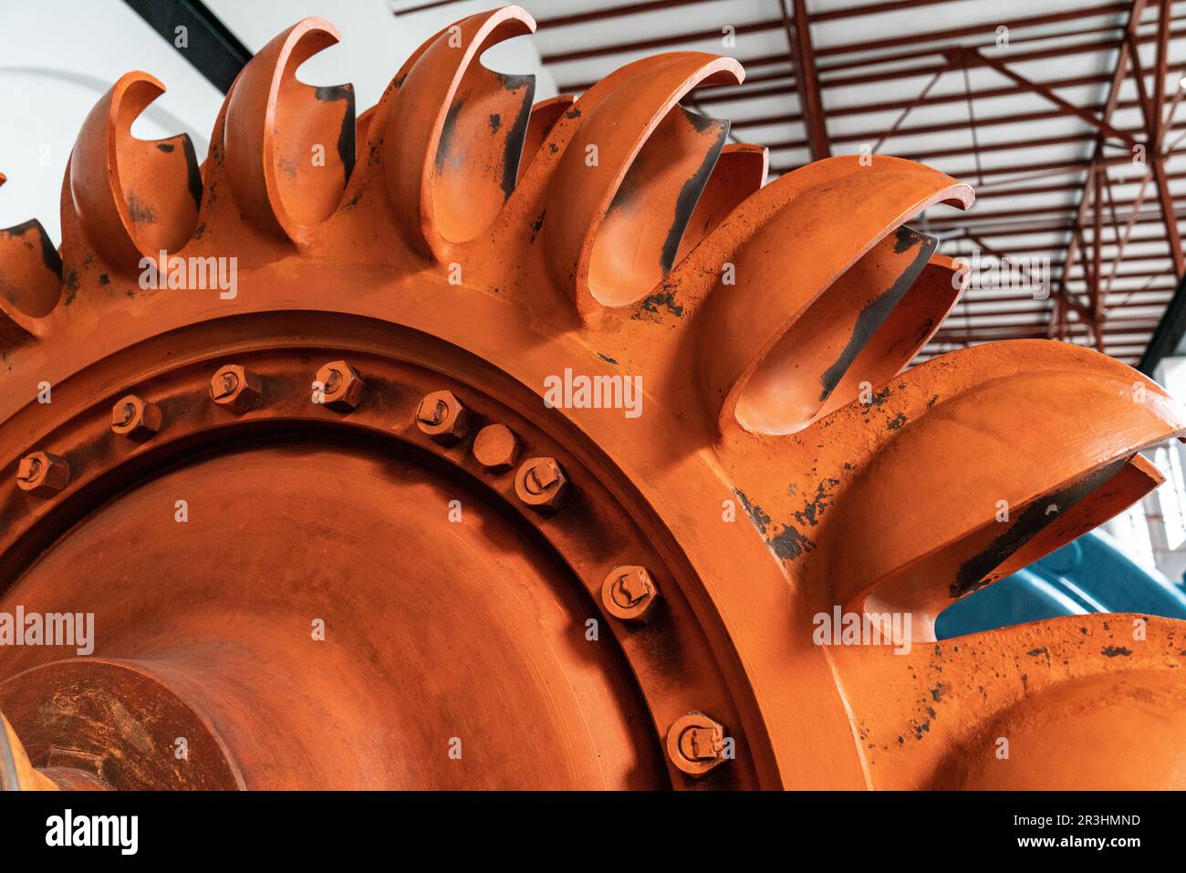 Pelton turbine at Tyssedal hydropower station, Norway Stock Photo - Alamy
