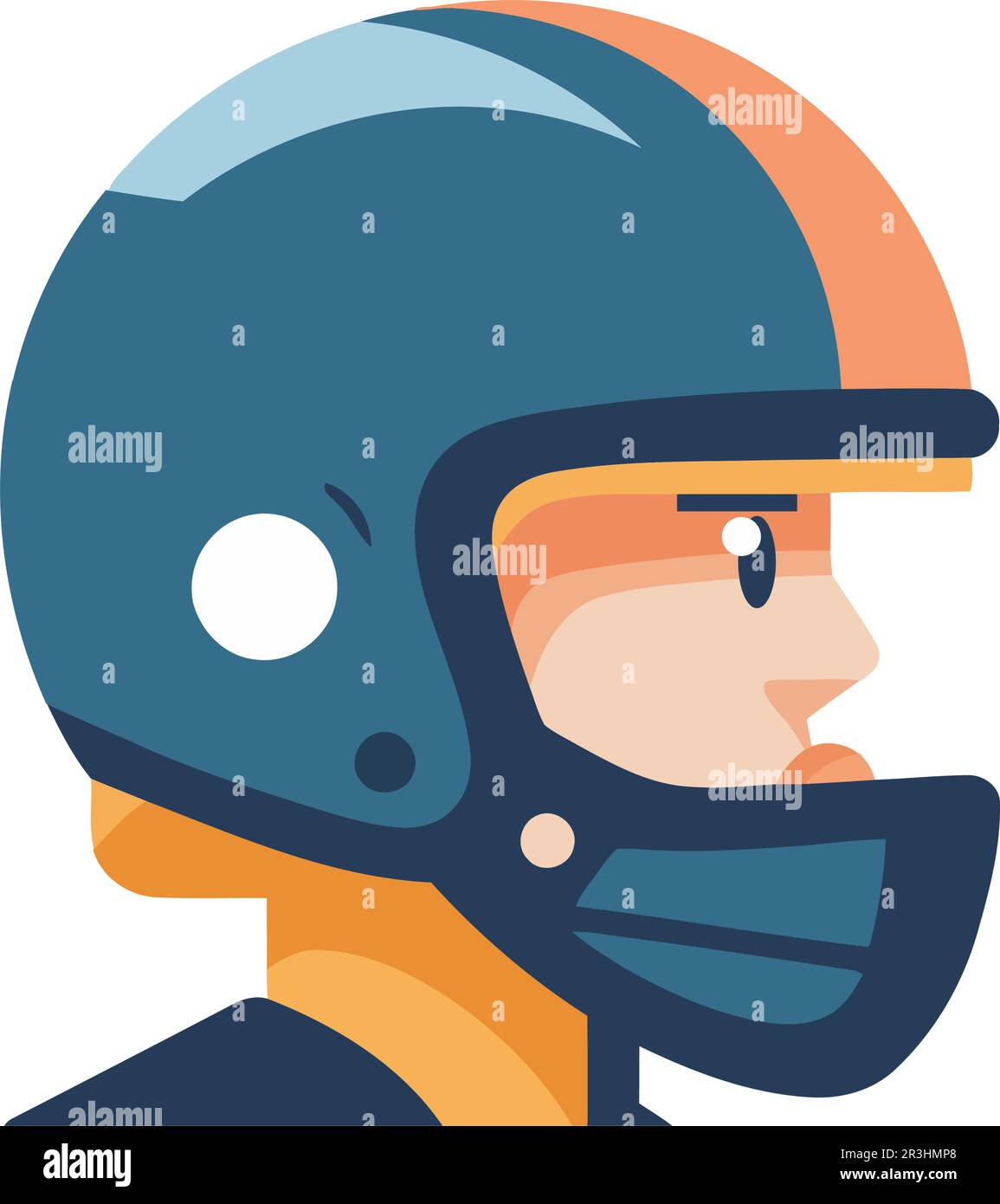 Child football helmet Stock Vector Images - Alamy