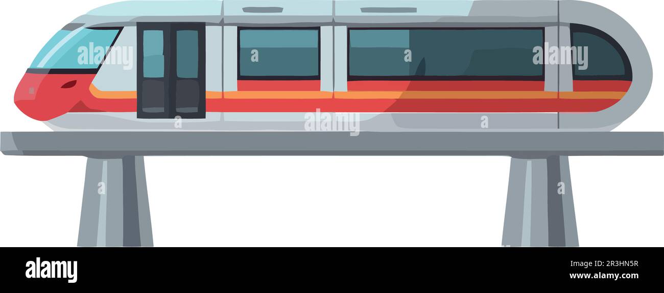 metro speed railroad track Stock Vector Image & Art - Alamy