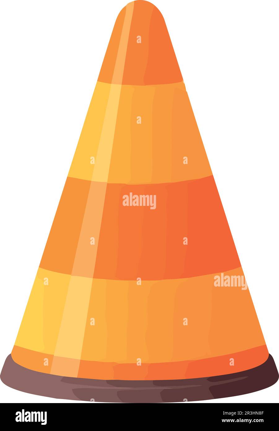 traffic cone warning symbol Stock Vector Image & Art - Alamy