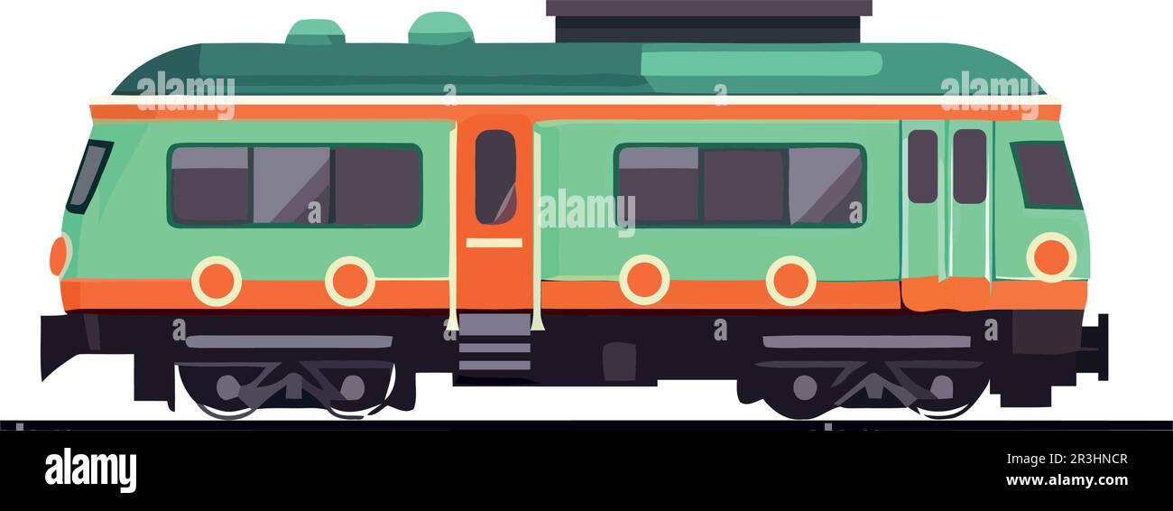 vector illustration train transport Stock Vector Image & Art - Alamy