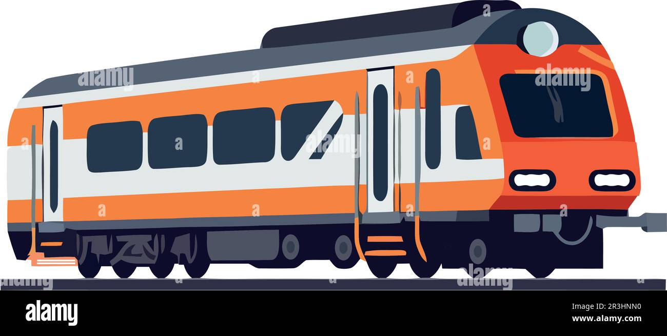 Modern train machinery Stock Vector Image & Art - Alamy