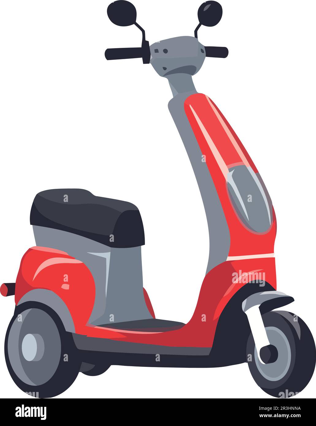 motorcycle on white background Stock Vector Image & Art - Alamy
