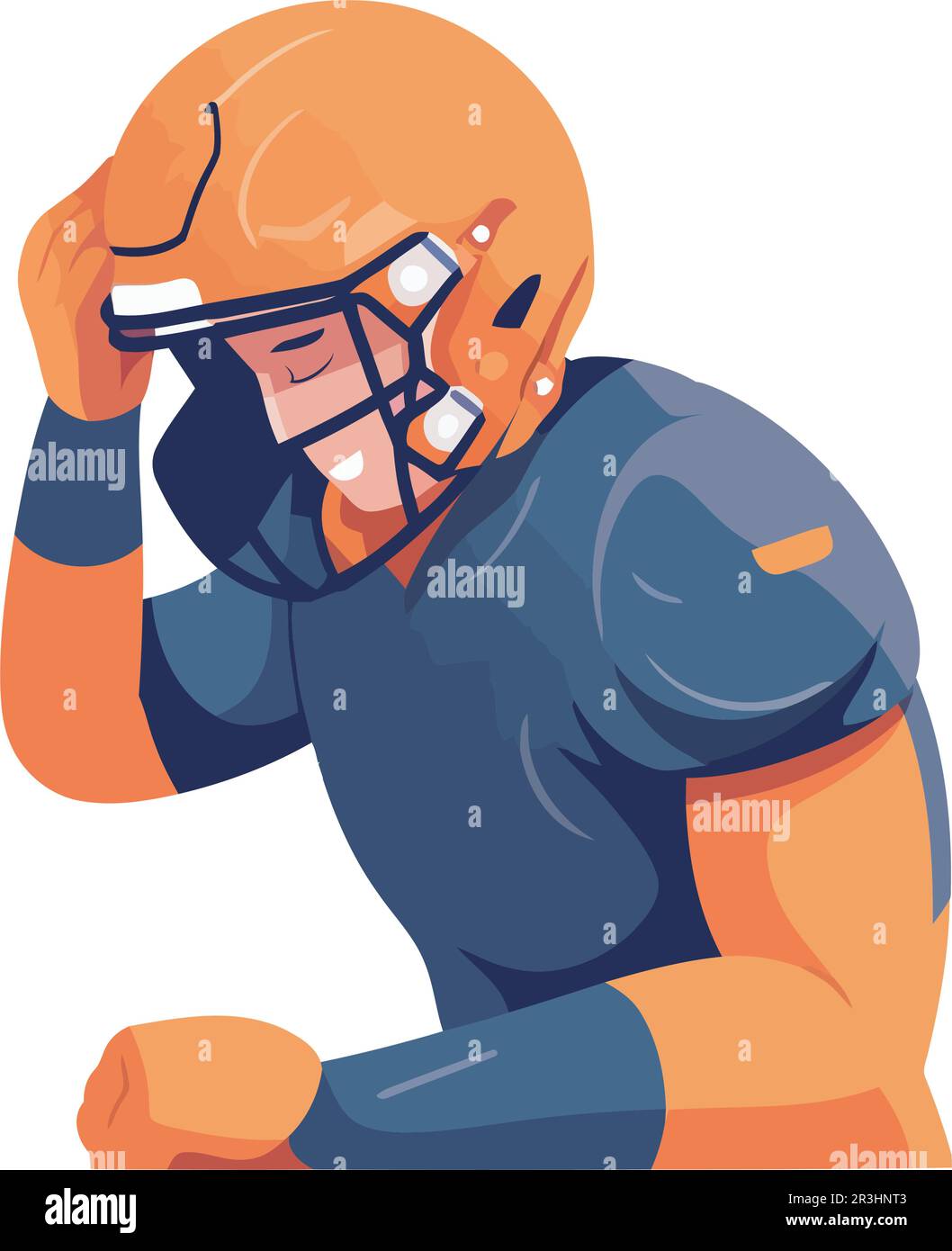 men in sports uniform compete for championship in American football ...