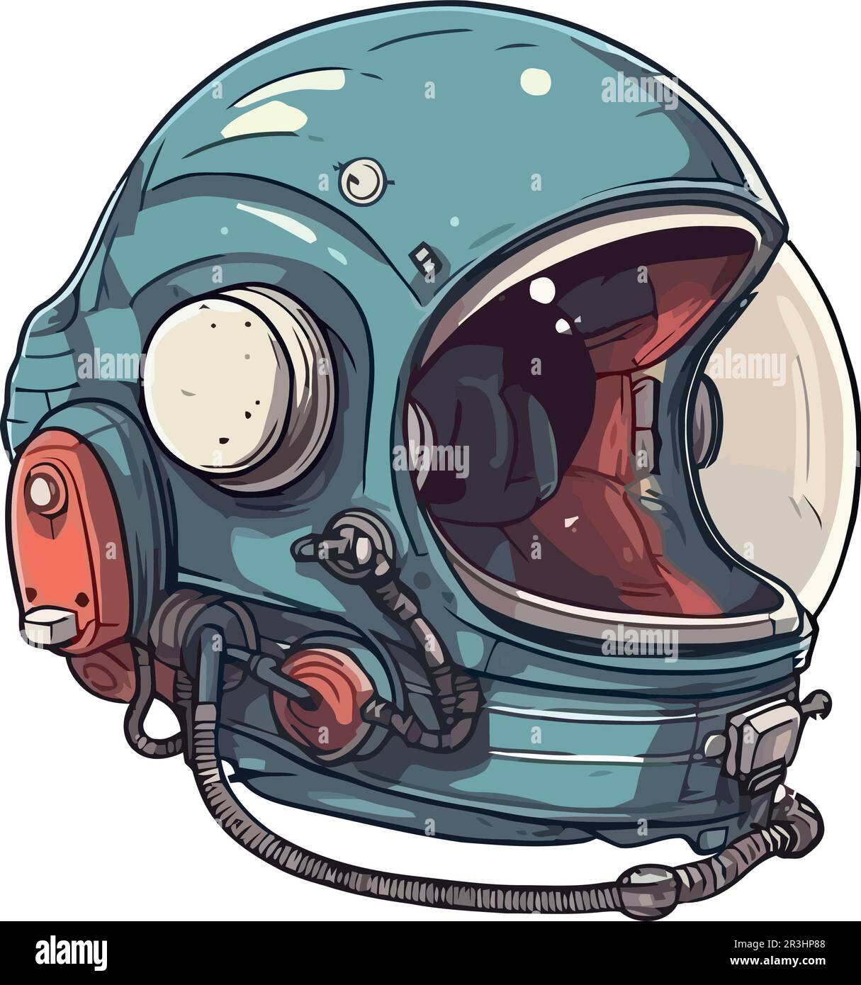astronaut helmet for space Stock Vector Image & Art - Alamy