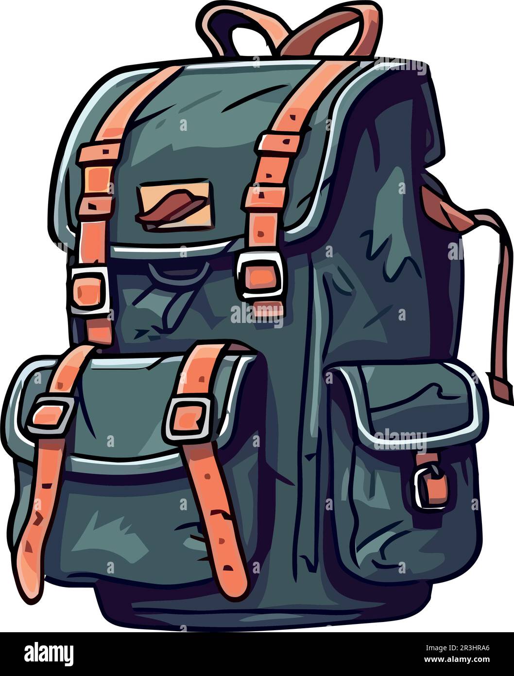 Backpack symbolizes adventure exploration hi-res stock photography and ...