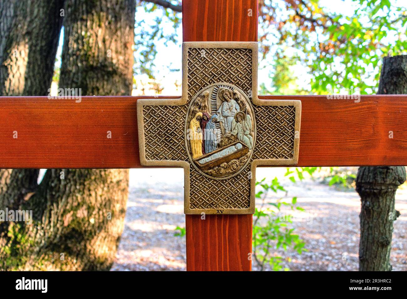 Apparition of the cross hi-res stock photography and images - Alamy
