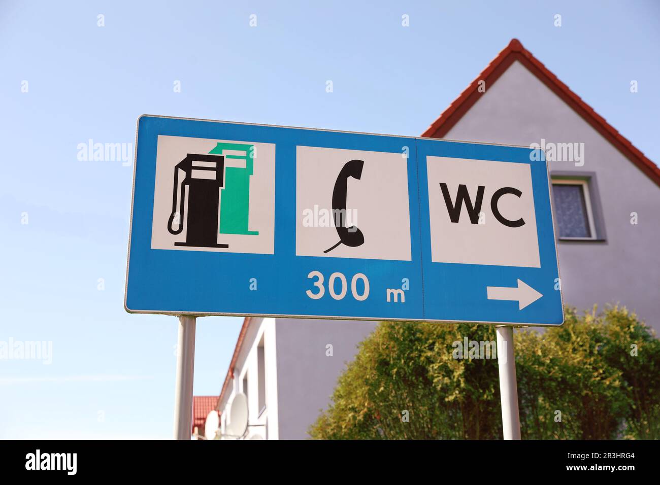 Different road signs on city street. Traffic rules Stock Photo - Alamy