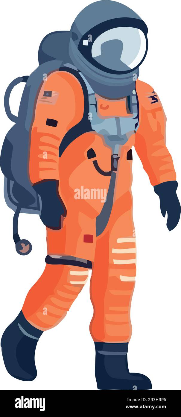 Orange flight suit Stock Vector Images - Alamy