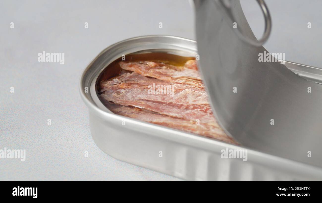 Anchovy tin hi-res stock photography and images - Alamy