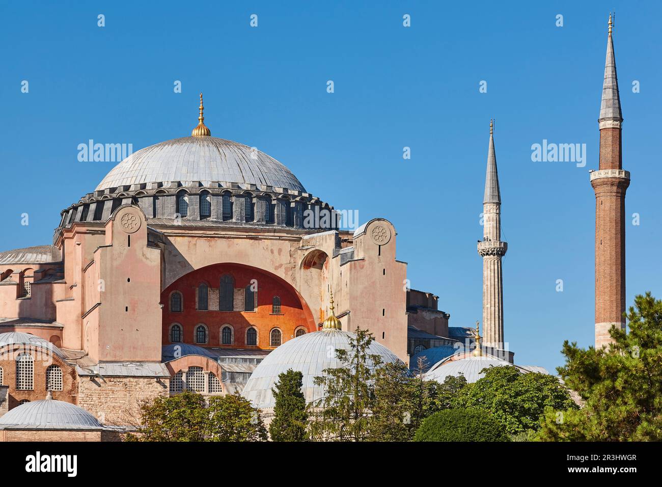 Sophia mosque. Istanbul architecture landmark. Ancient byzantine temple ...