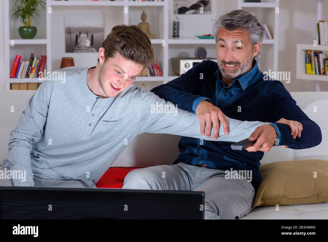 Change the channel hi-res stock photography and images - Alamy