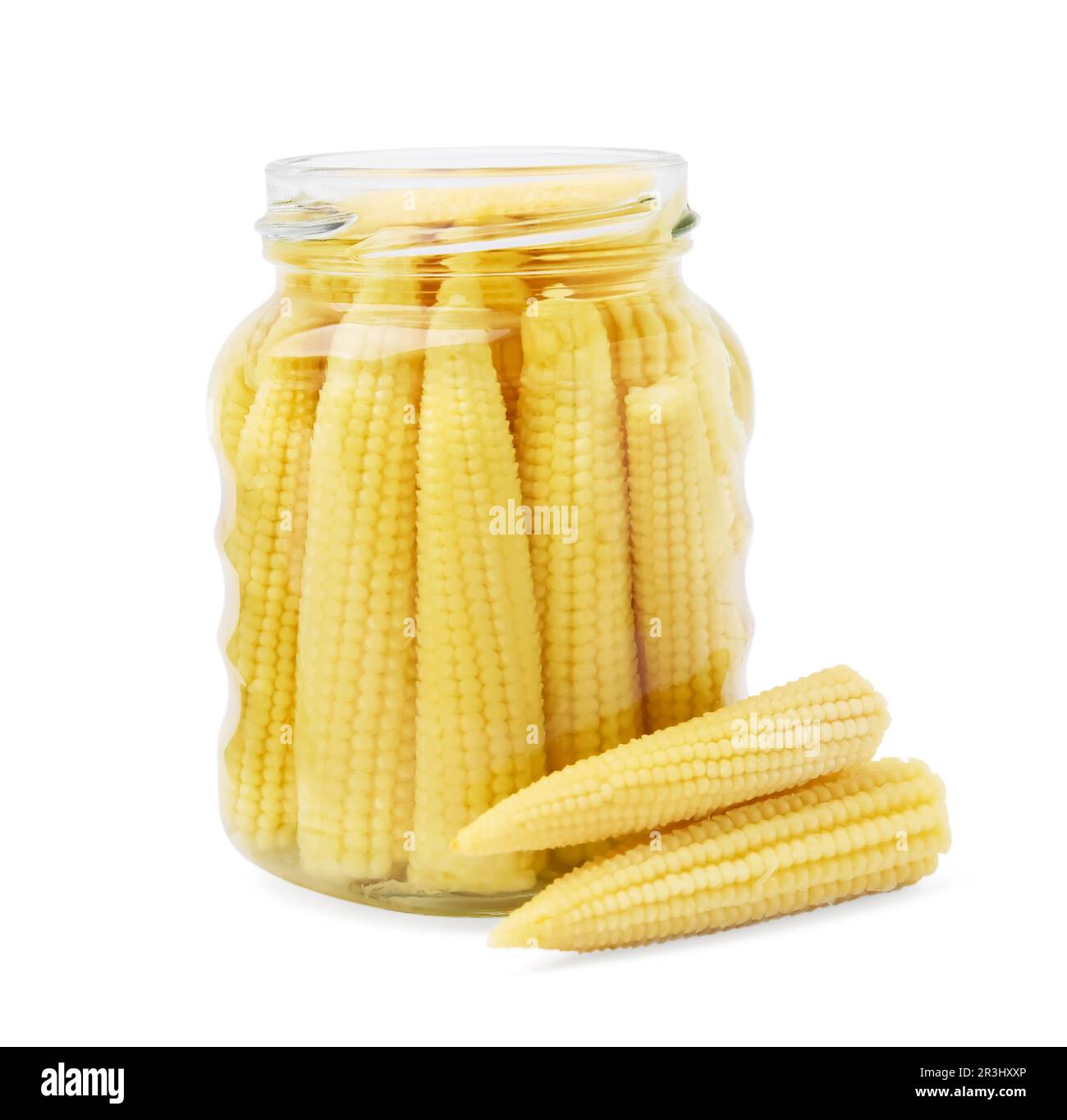 Baby corn in jar isolated hi-res stock photography and images - Alamy