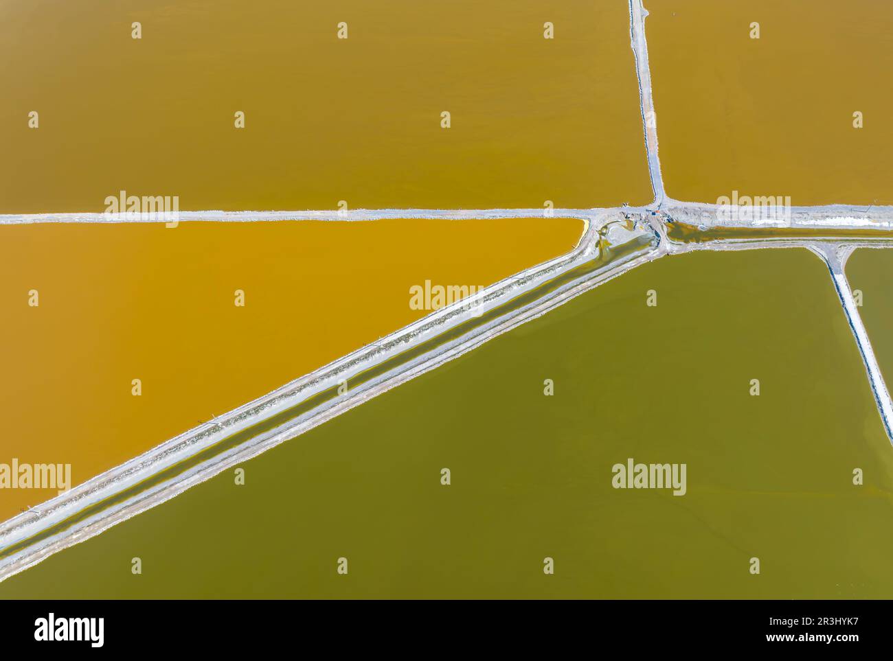 Aerial view of Acigol Lake, Denizli Turkey Stock Photo - Alamy