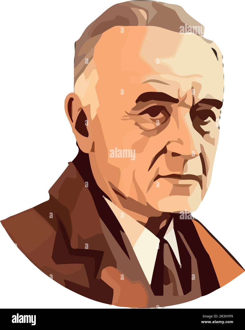 Sad businessman with elegant suit Stock Vector Image & Art - Alamy