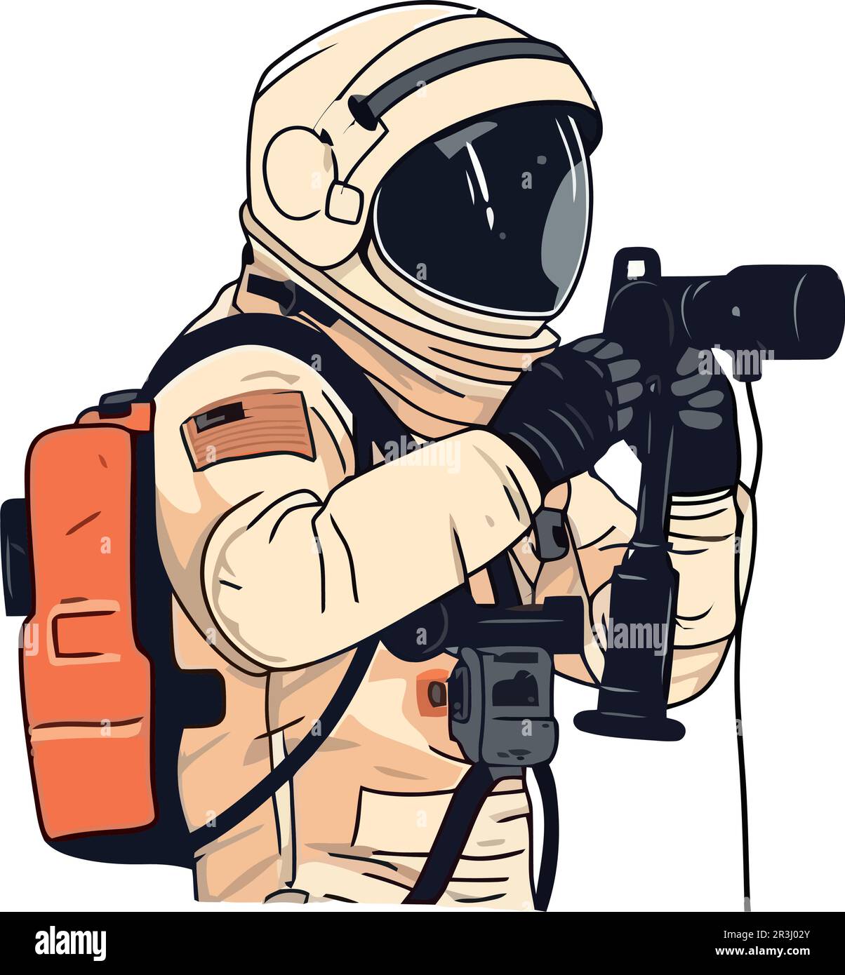 Orbit camera Stock Vector Images - Alamy