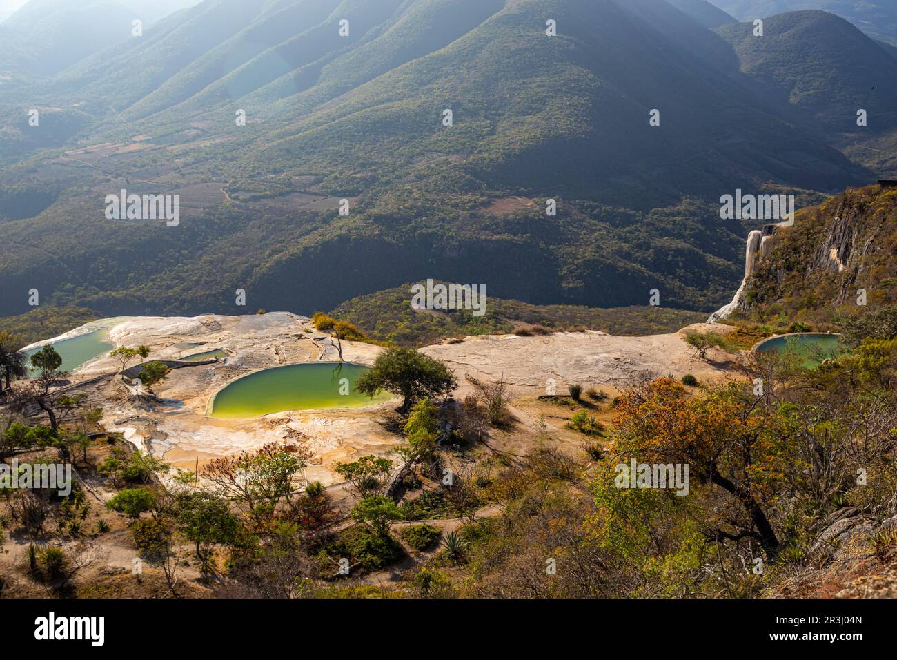 Hierve el Agua, Oaxaca, Mexico Stock Photo - Alamy