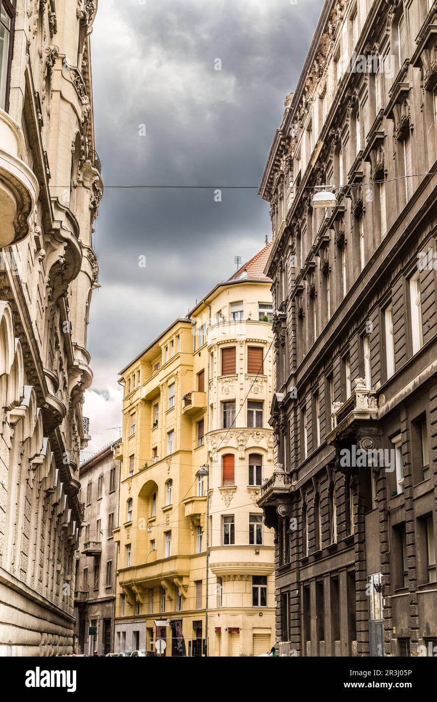 Buildings in Budapest Stock Photo - Alamy