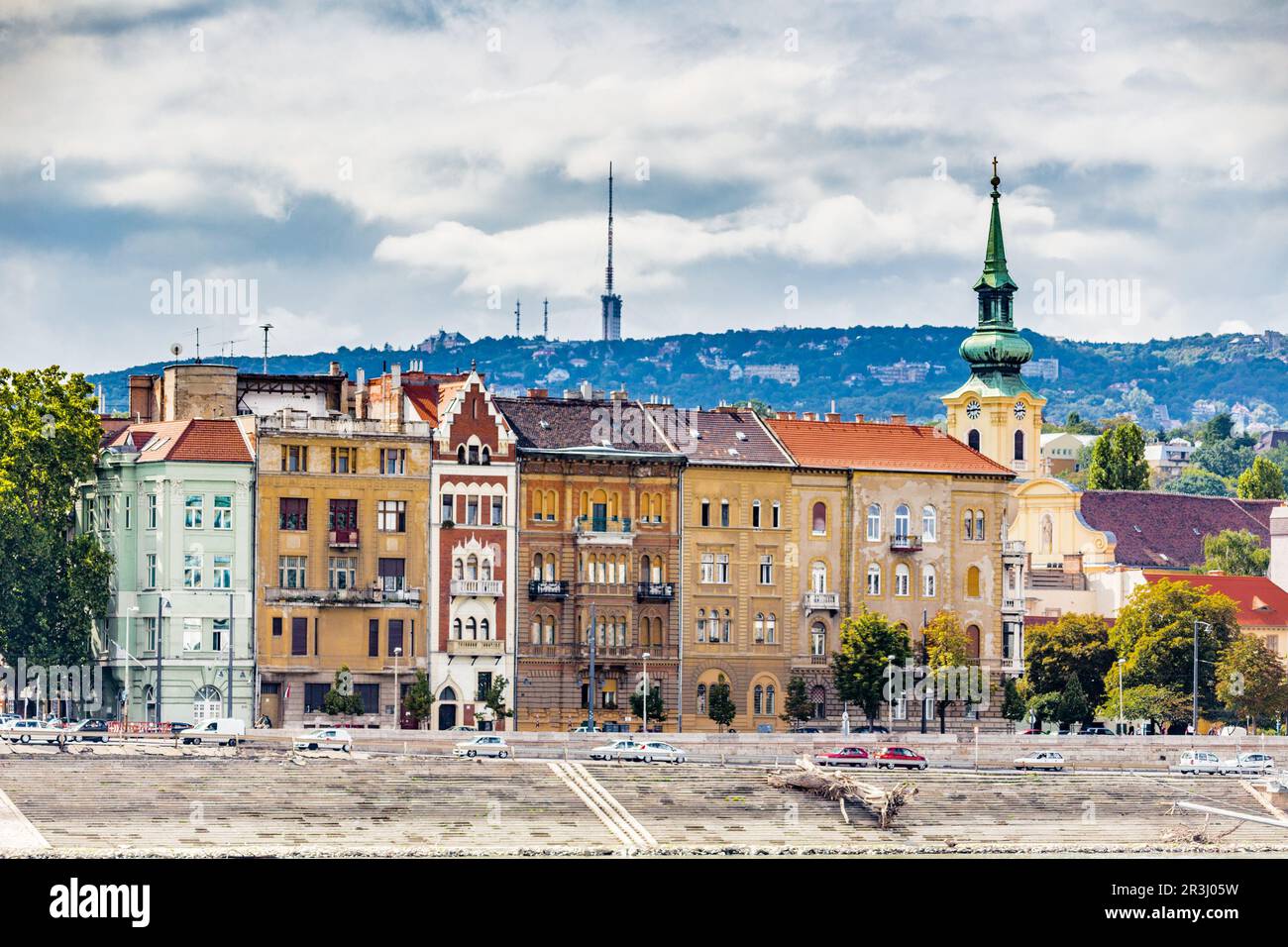 Buildings in Budapest Stock Photo - Alamy
