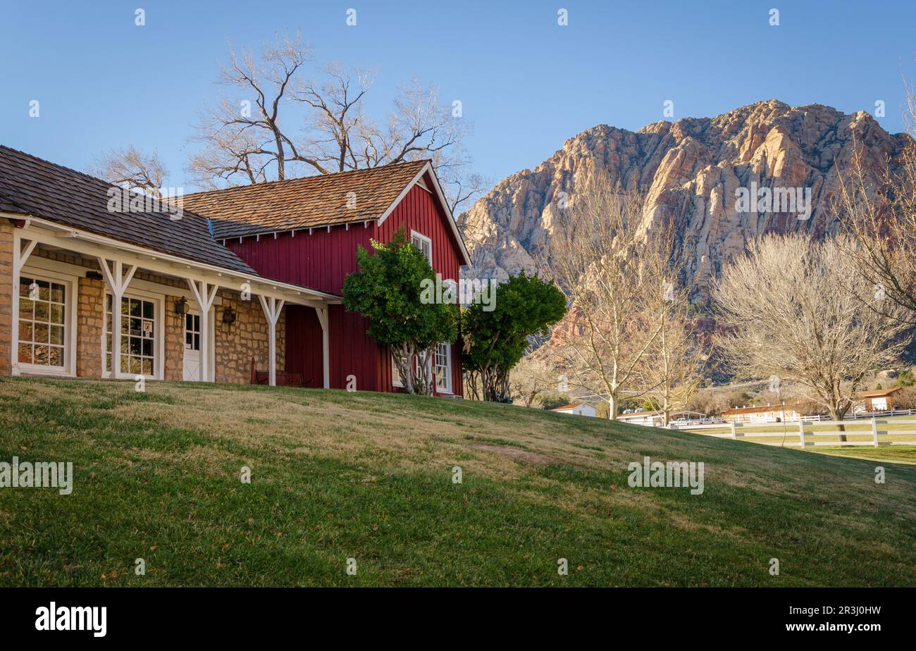 Spring Mountain Ranch State Park in Nevada Stock Photo - Alamy