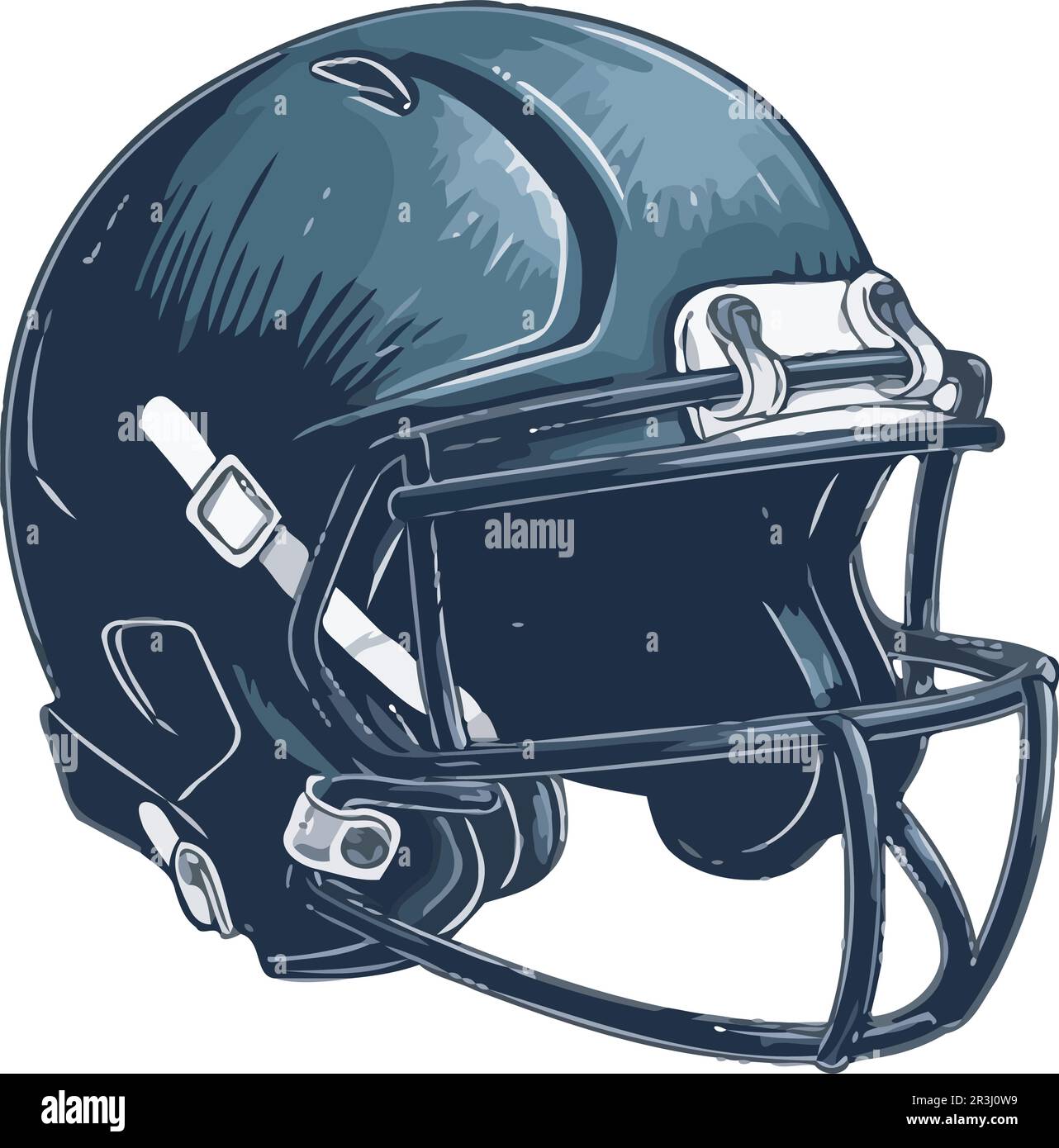 Football Helmet Picture Drawing at Charlott Leff blog