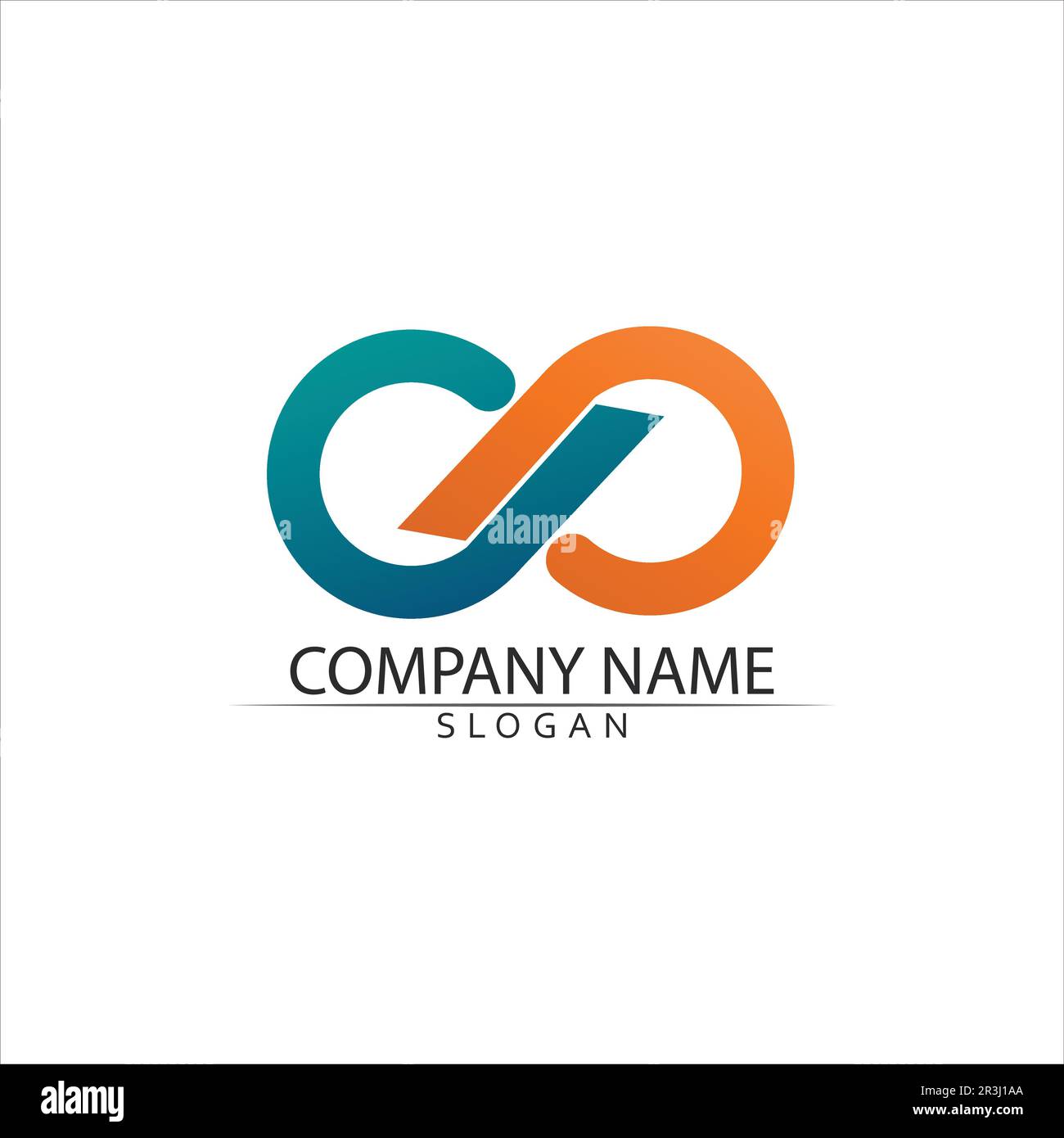 Looped infinity mark hi-res stock photography and images - Alamy