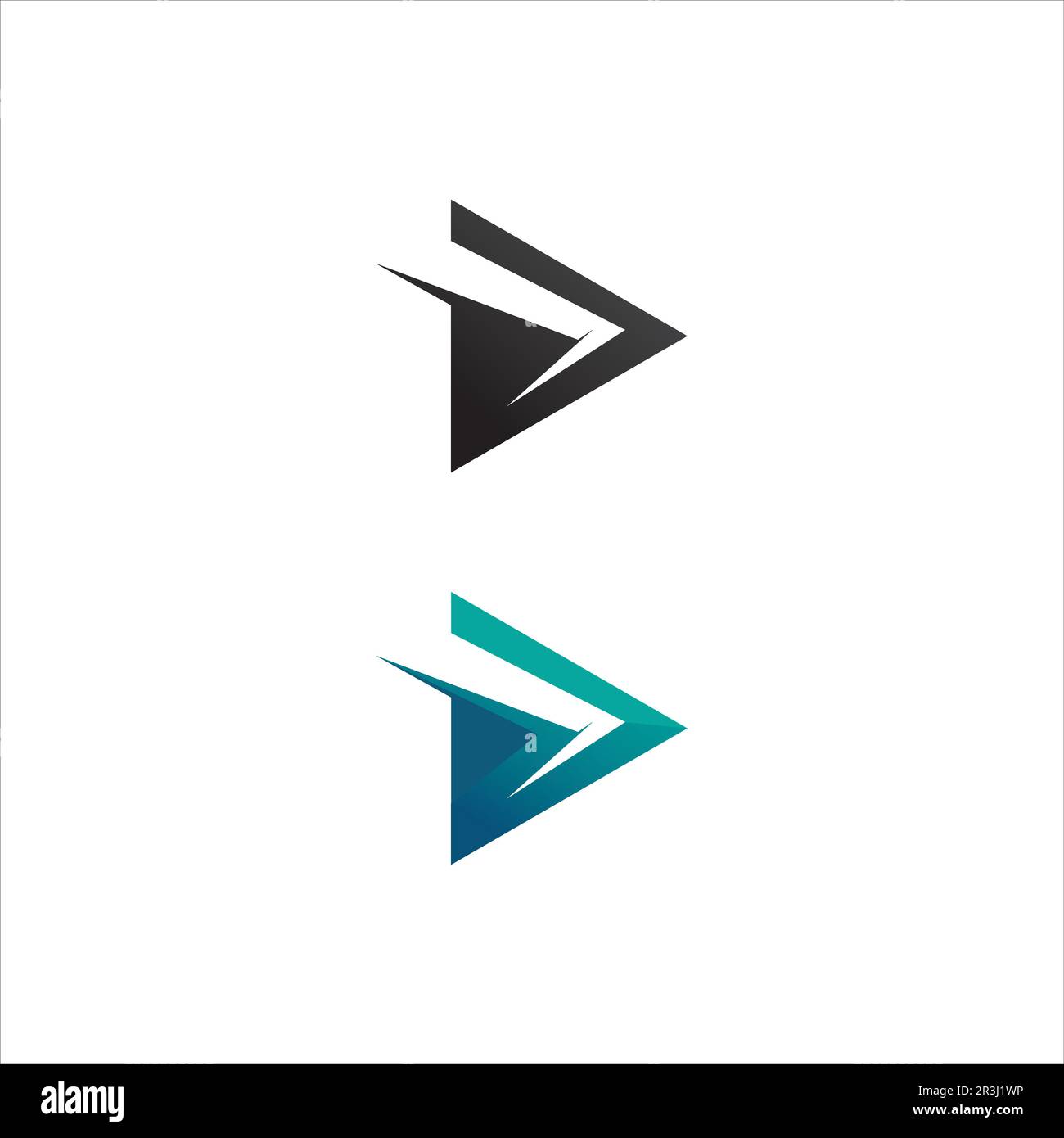 Arrow vector illustration icon Logo Template design Stock Vector Image ...