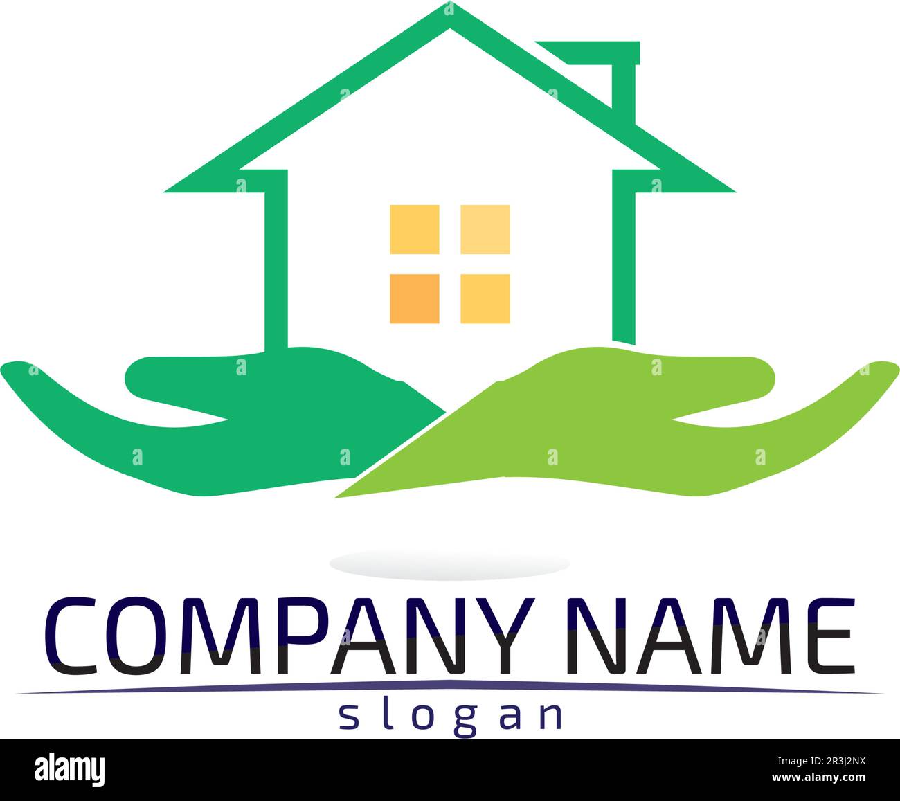 Hand and help vector logo and symbols template icons app Stock Vector ...