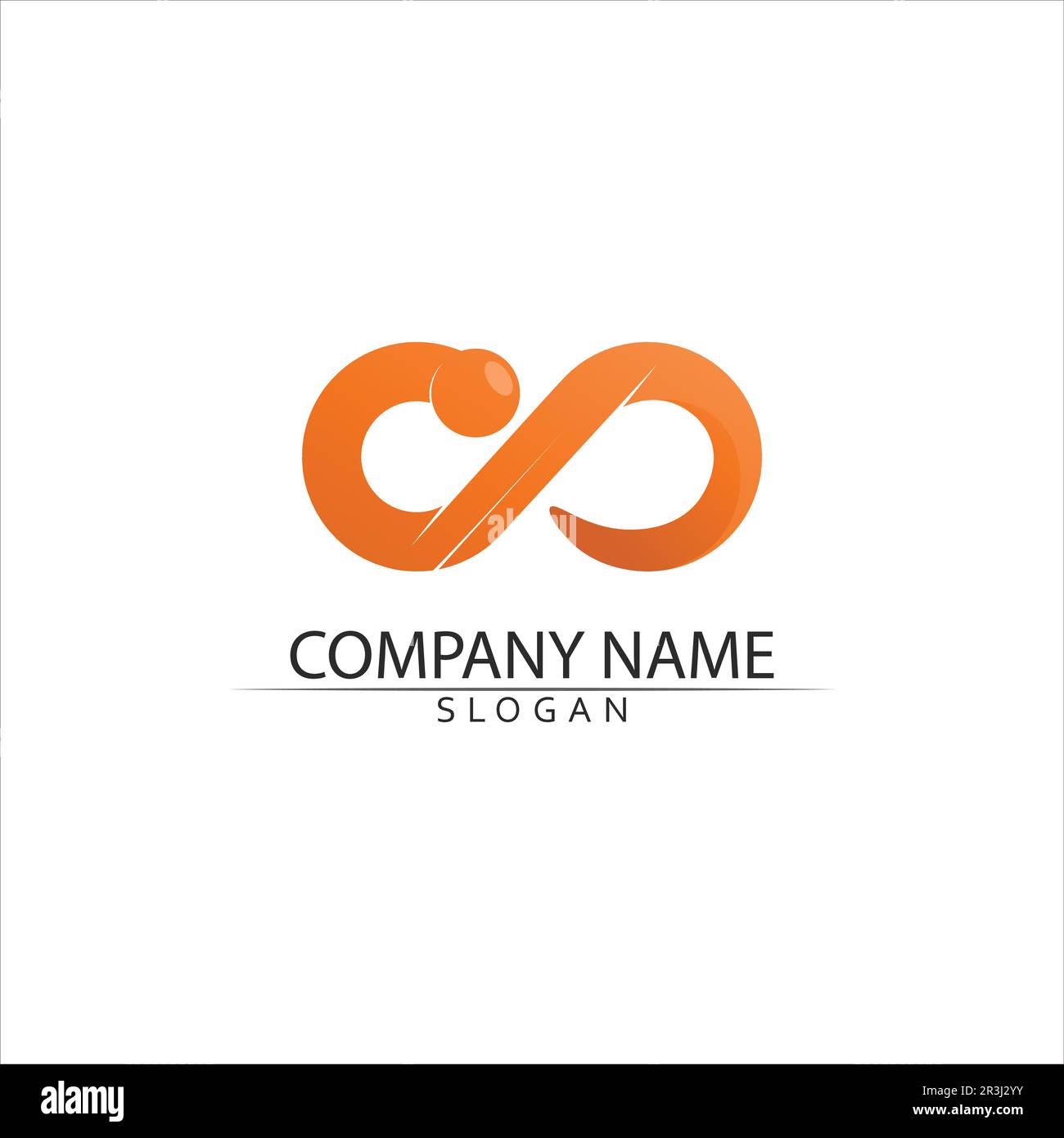 Infinity Design Vector icon illustration Logo template design Stock ...