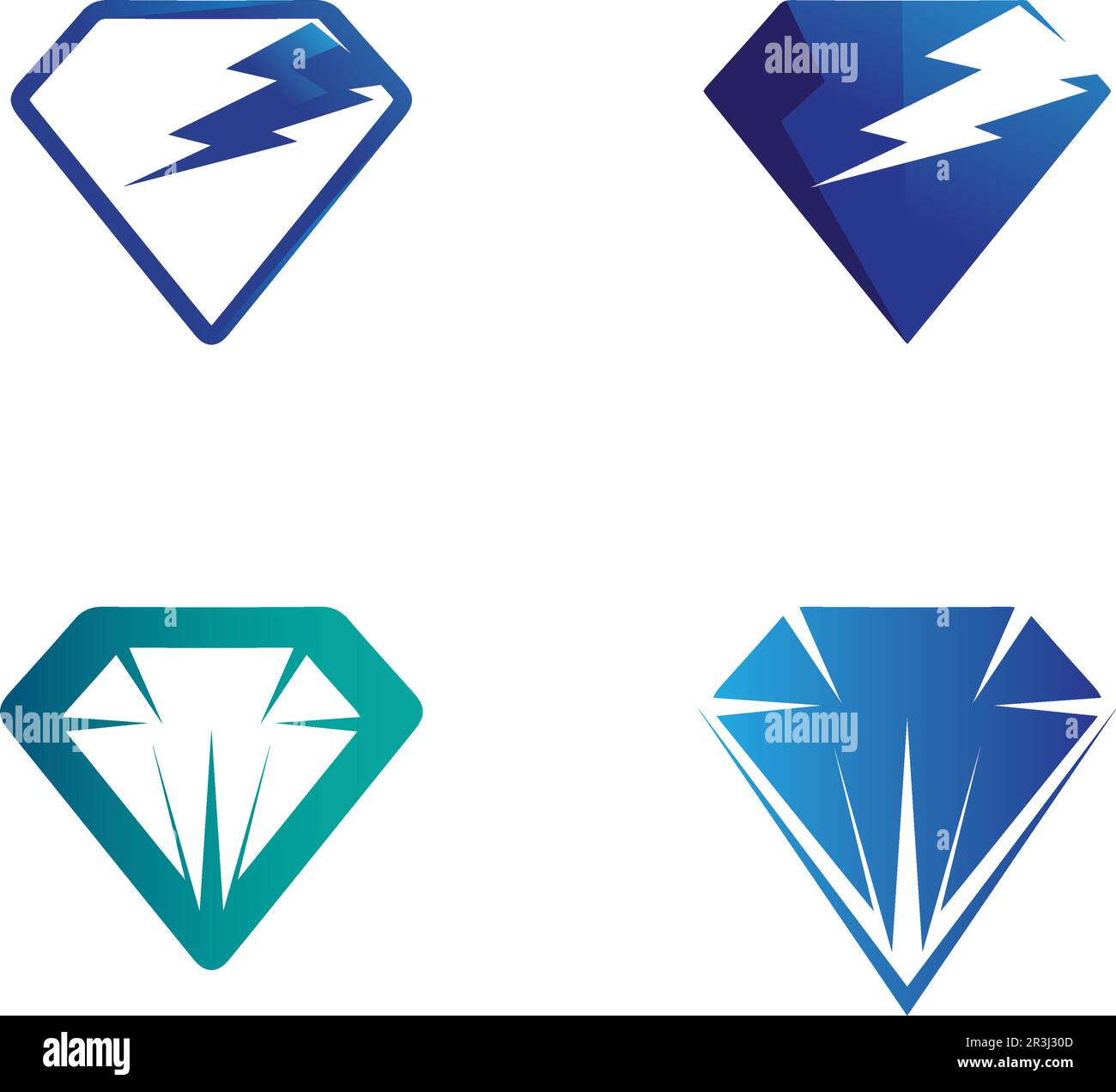 Diamond and Jewel design vector Logo Template symbol Stock Vector Image ...
