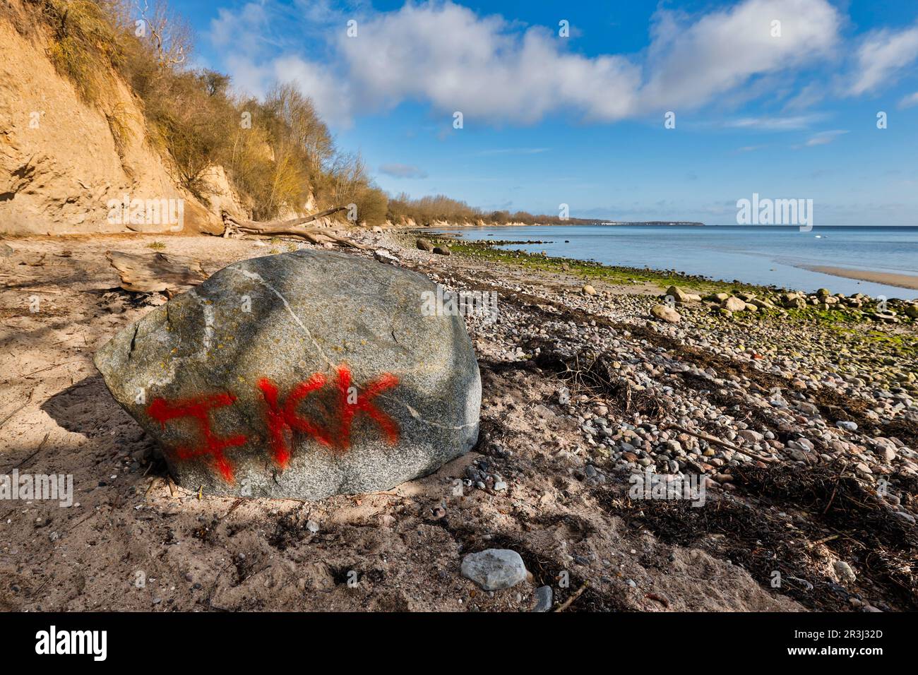 German Baltic coast in spring Stock Photo - Alamy