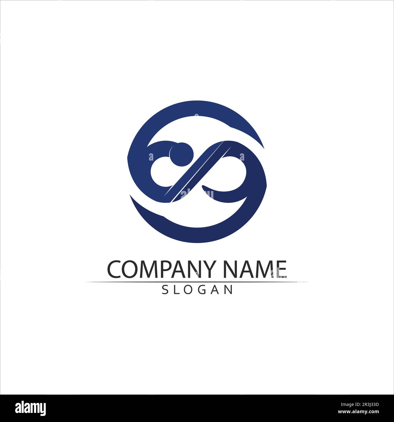 Infinity Design Vector icon illustration Logo template design Stock ...