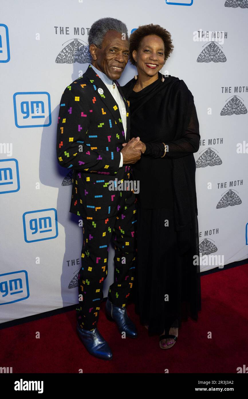 New York, USA. 23rd May, 2023. André De Shields and Hasna Muhammad ...
