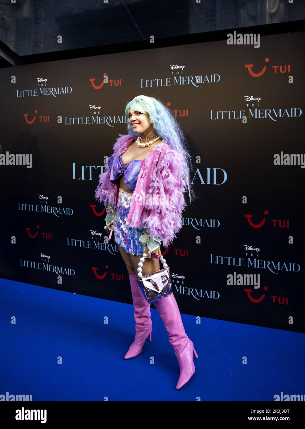 AMSTERDAM - Netherlands, 23/05/2023, Amanda van Efferink on the red ...