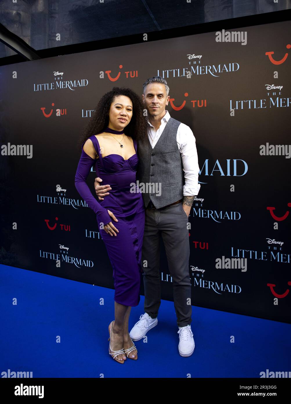 AMSTERDAM - Netherlands, 23/05/2023, Gaia Aikman and Jarno Veldhuizen ...