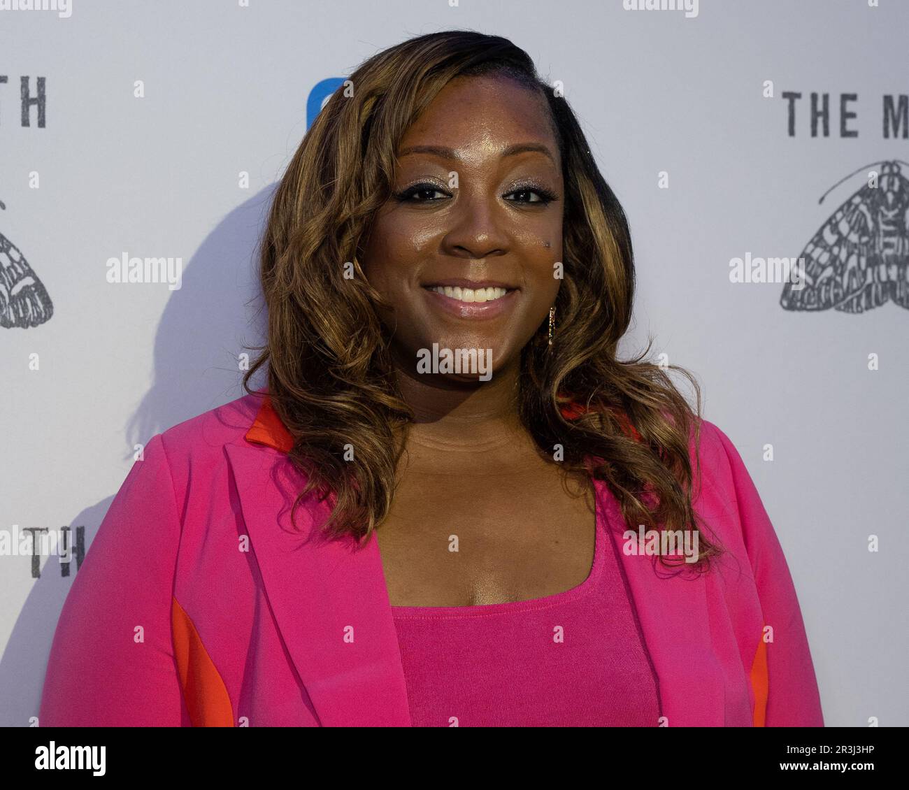 New York, USA. 23rd May, 2023. Dominique Sharpton arrives on the red ...