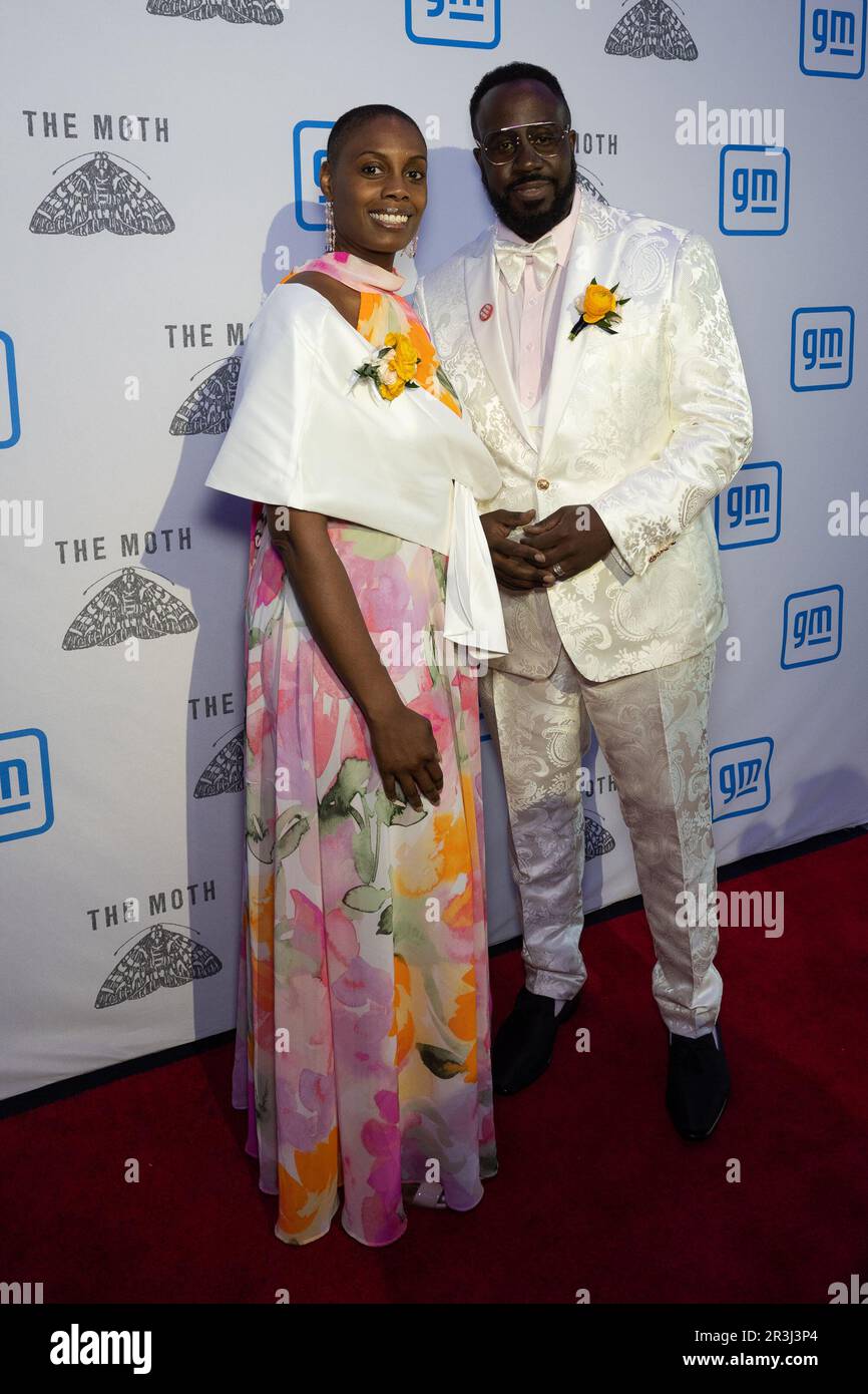 New York, USA. 23rd May, 2023. Saadiqa Kumanyika and Chenjerai ...