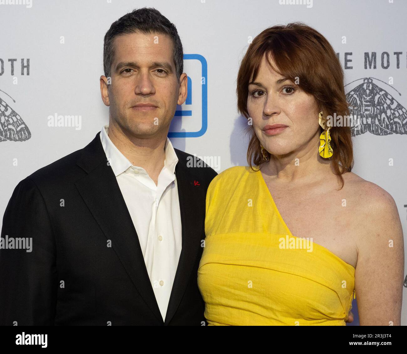 New York, USA. 23rd May, 2023. Panio Gianopoulos and Molly Ringwald ...