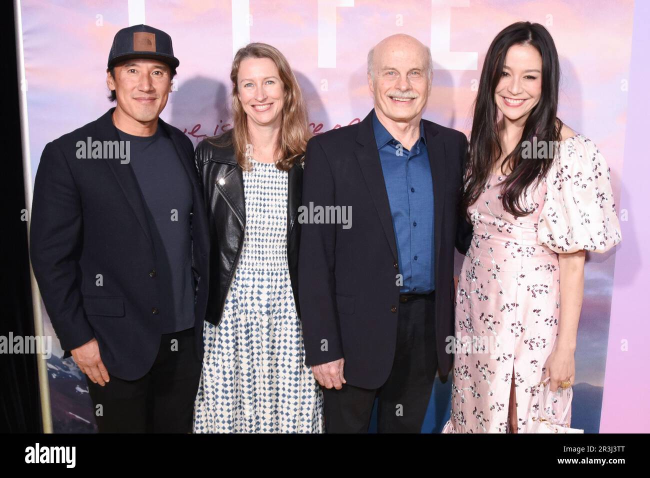 23 May 2023 - Beverly Hills, California - (L-R) Jimmy Chin, Anna Barnes ...