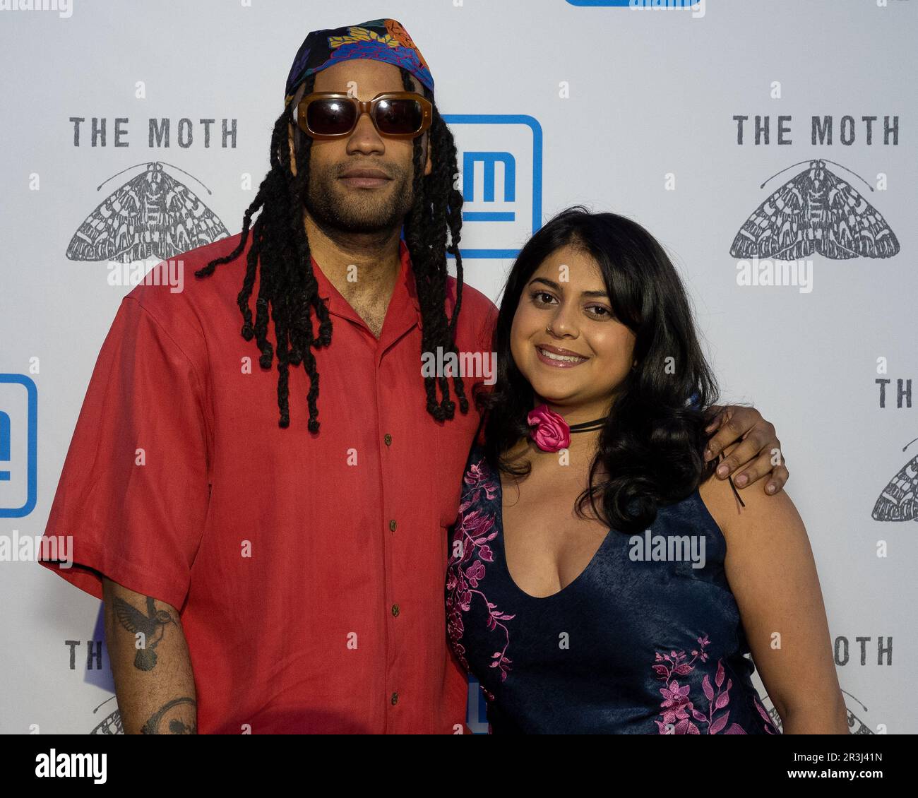 New York, USA. 23rd May, 2023. Alfonso Lacayo and Aleeza Kazmi arrive ...