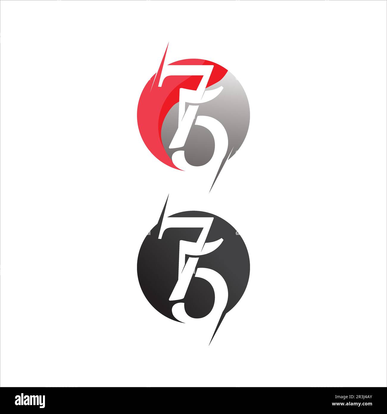 Number 57 Stock Vector Images - Alamy