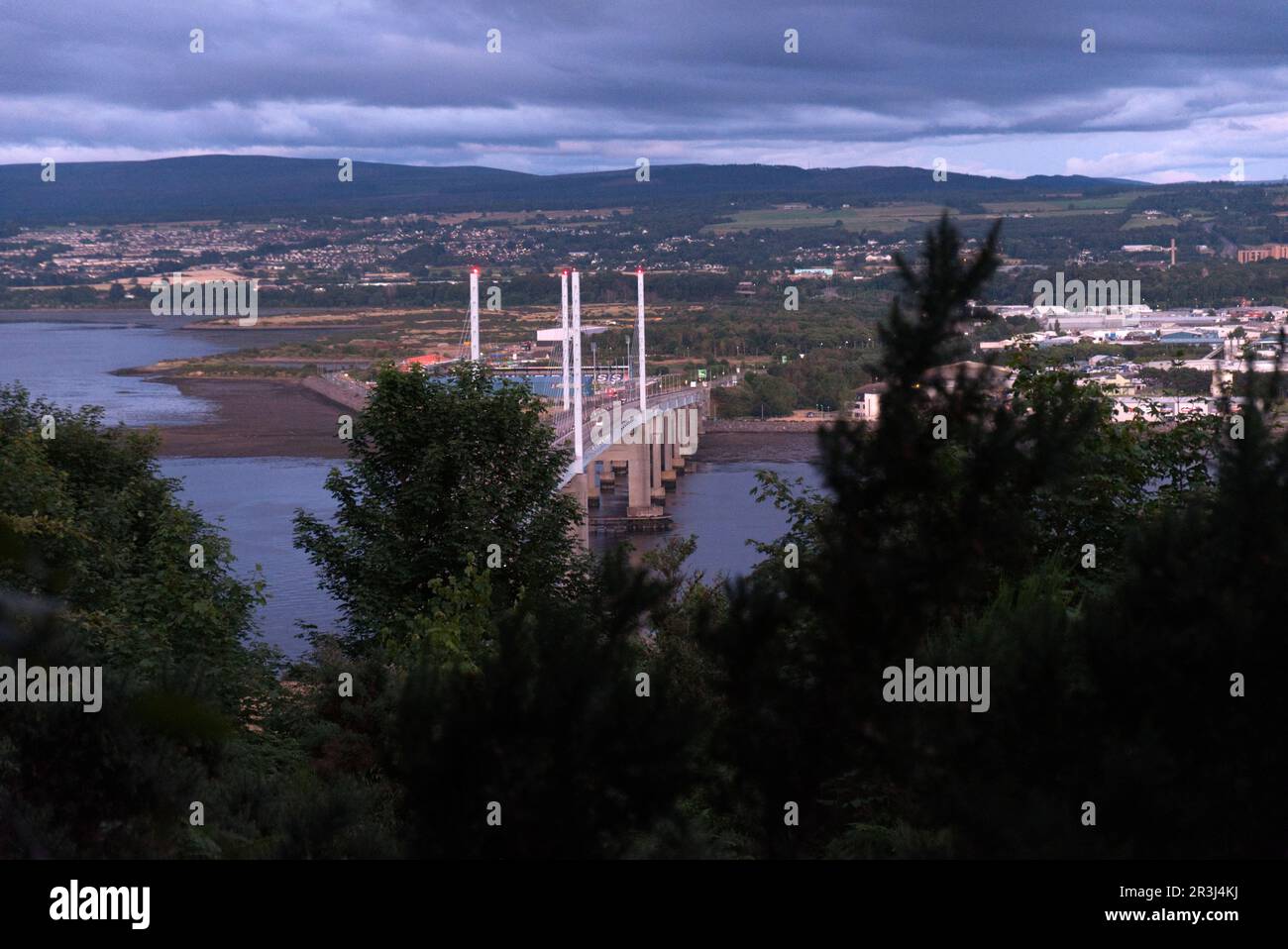 Inverness, Kessock Bridge, Highland, Scotland, Great Britain Stock ...