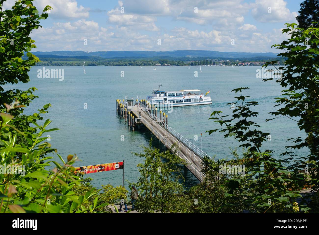 Excursion boat at the Lake Constance Stock Photo - Alamy